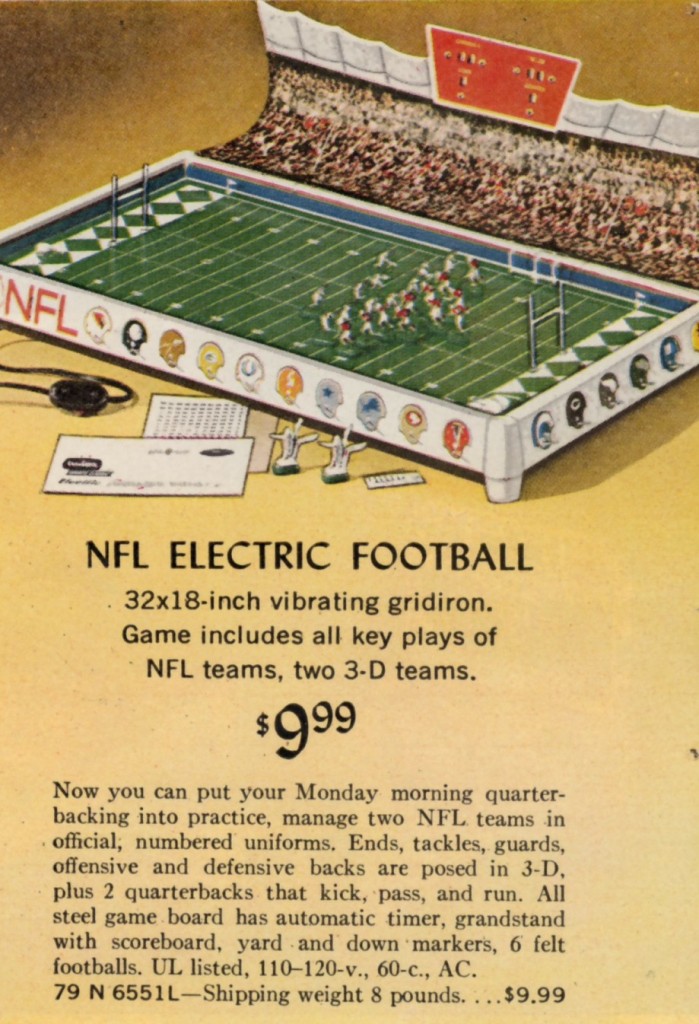 613 sears a - Electric Football History The Unforgettable Buzz